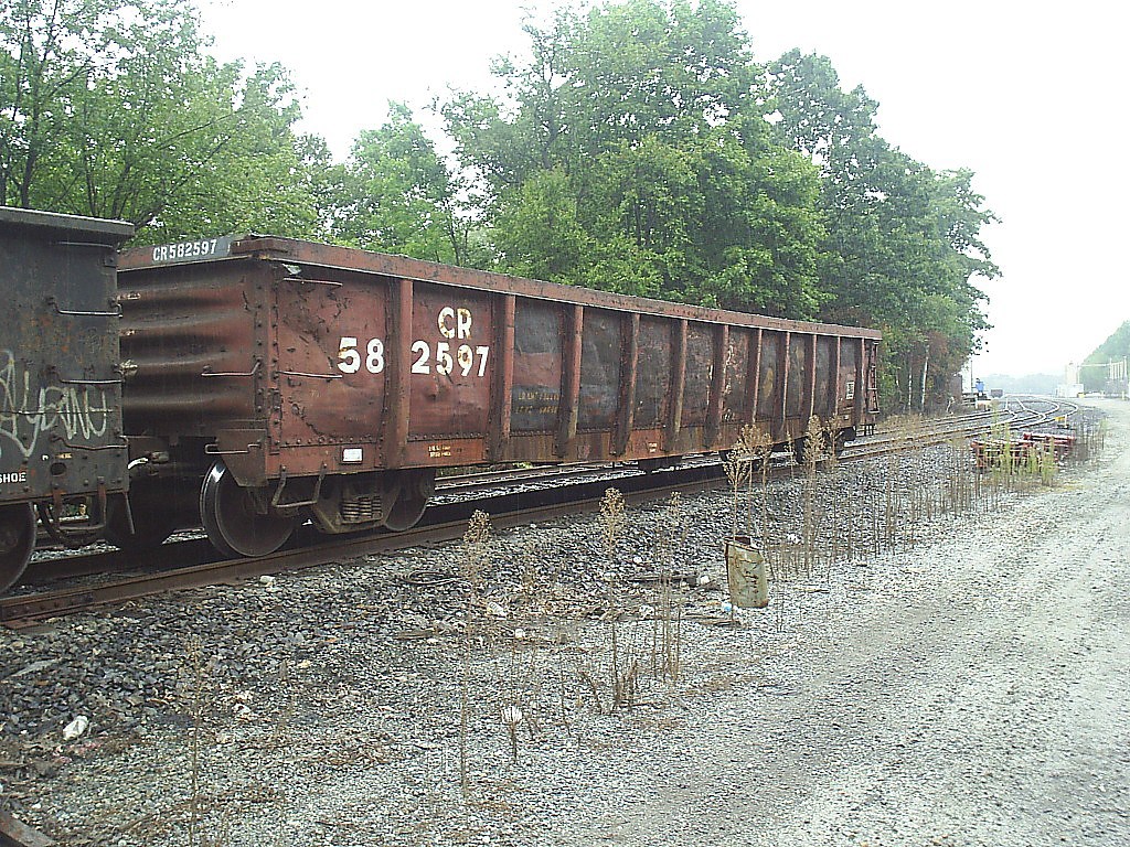 CR gondola at Port Morris Yard